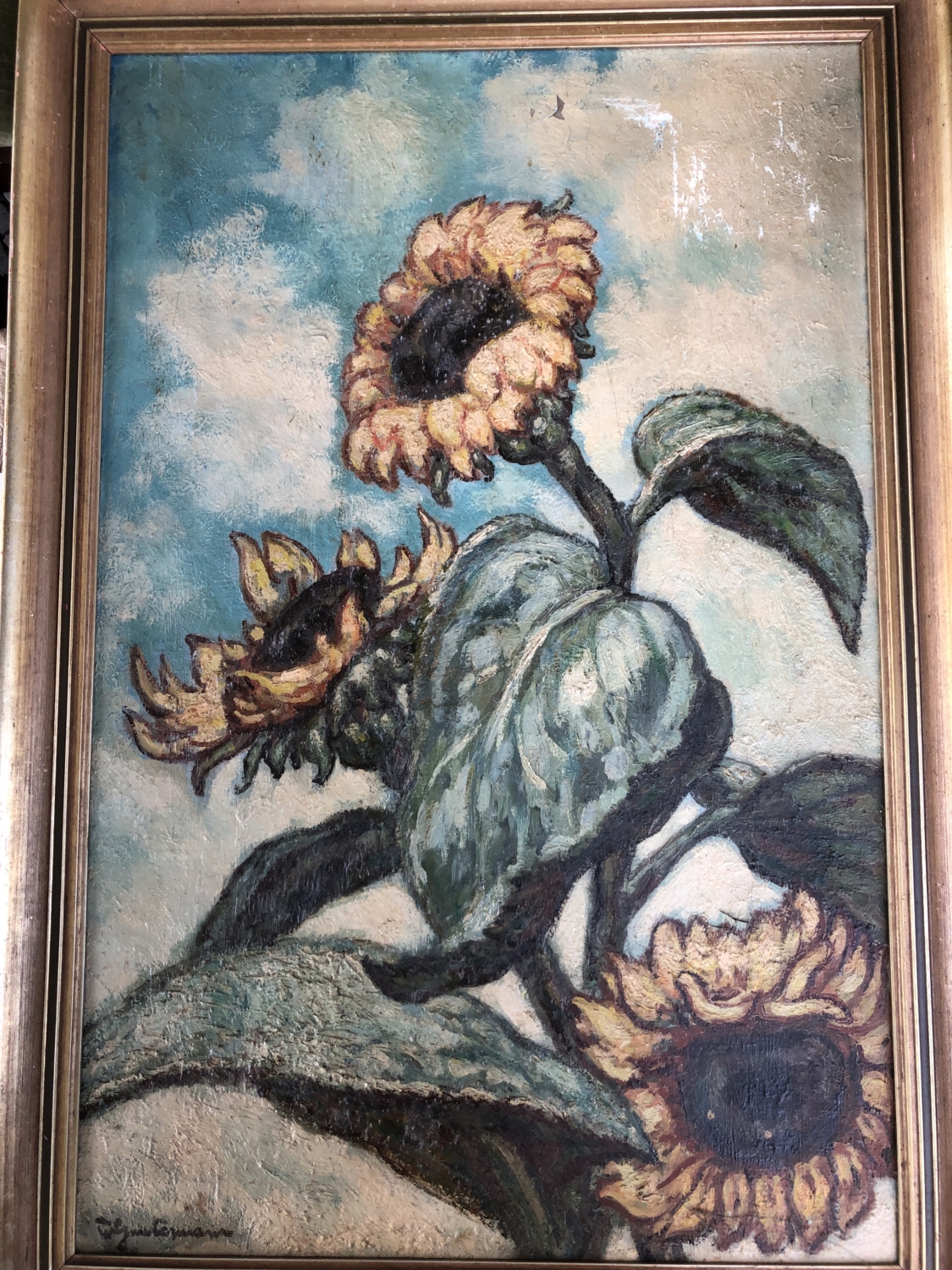 Kunst-Historie zum auch Bad Königer Maler Guntermann: Zwei Gemälde von ...